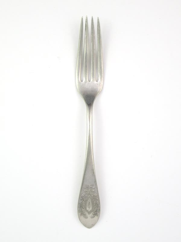 Antique Franklin Silver Plate Co Silverplate Salad Fork Skeleton Key ...