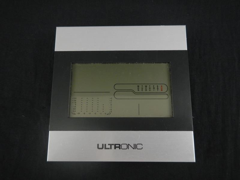 Ultronic Digital Alarm Clock With Day Time Weather Battery Powered ...